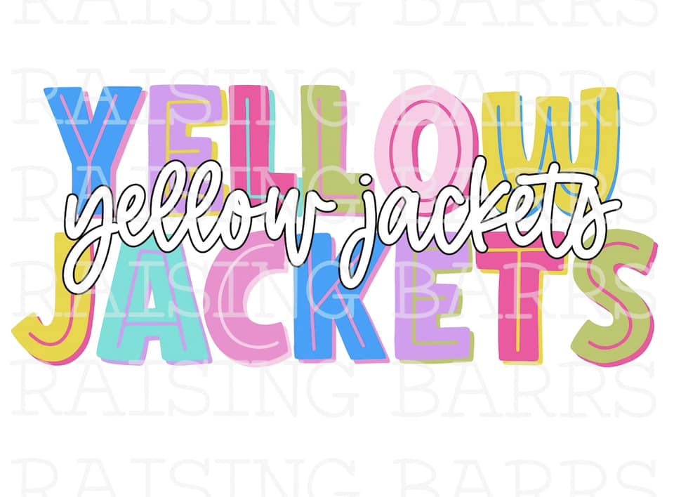 Yellow Jackets Mulit-Color – Ten Eleven Boutique