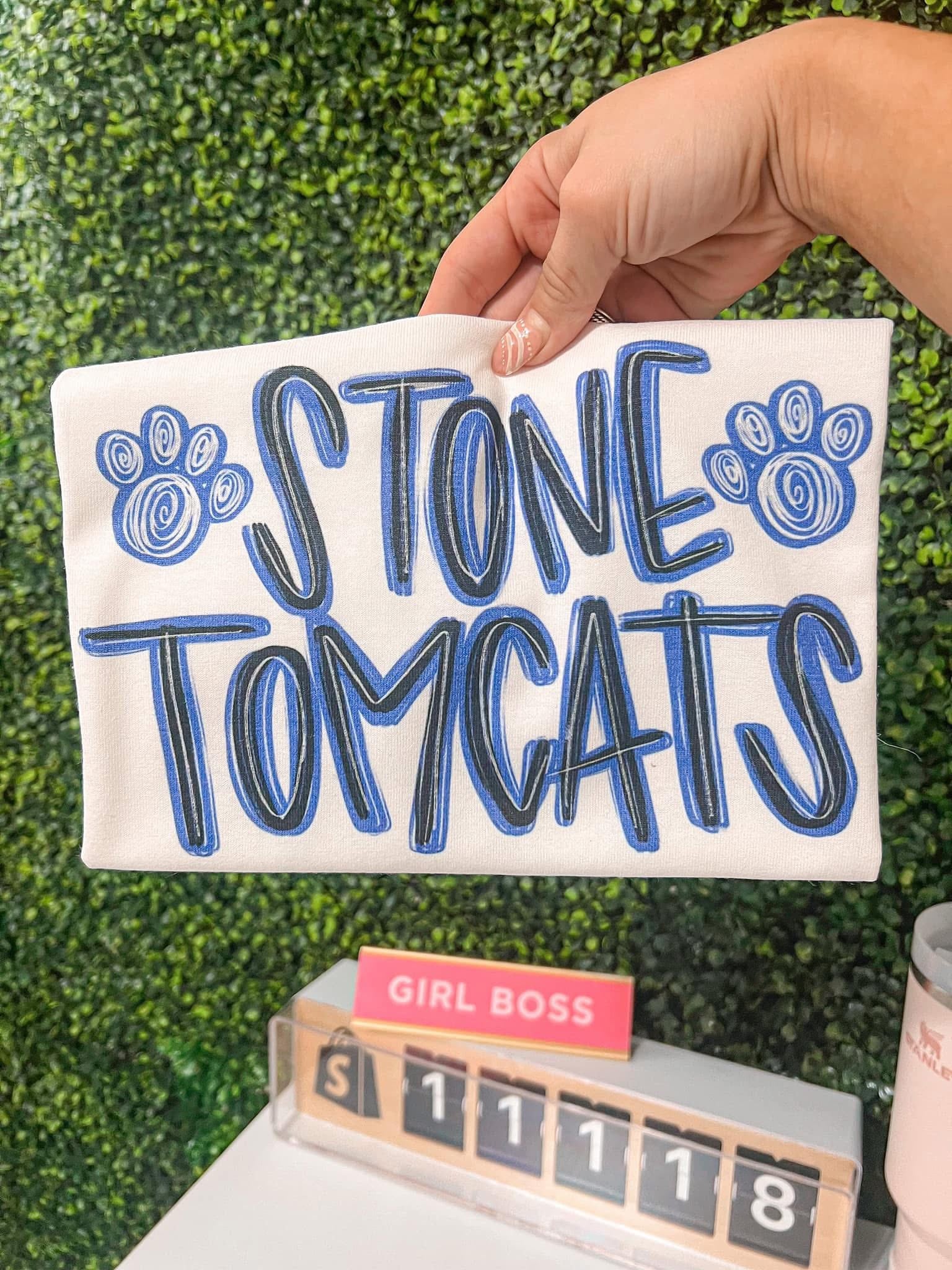 Stone Tomcats W/ Paws – Ten Eleven Boutique